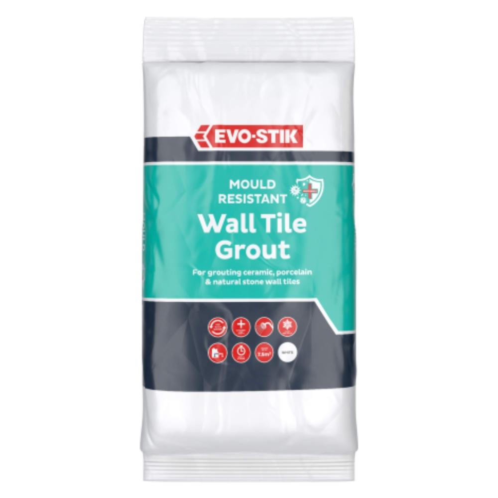 Evo Stik White Wall Tile Grout 500g |EEC Homevalue | Balbrigggan | Co ...
