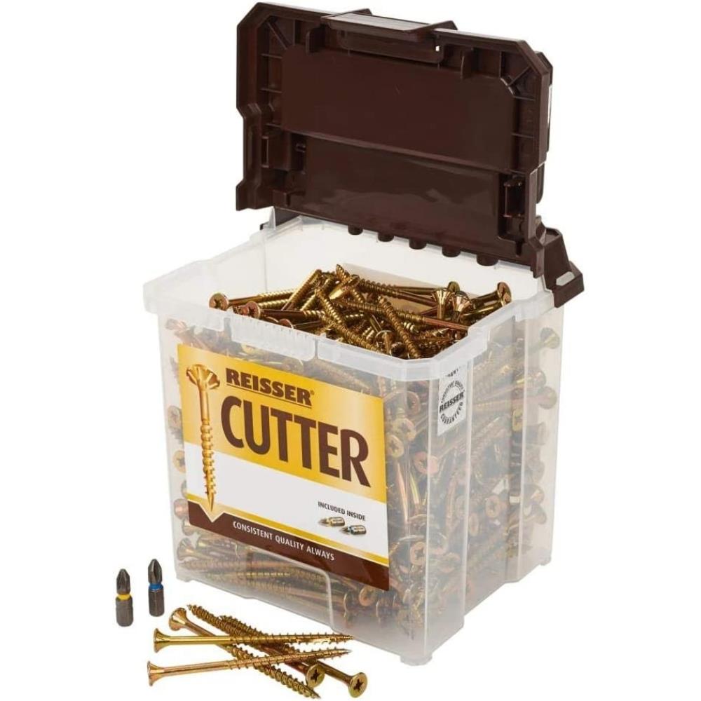 Reisser Cutter Screw Tub 3.5 x 40mm - 1250pcs |EEC Homevalue ...