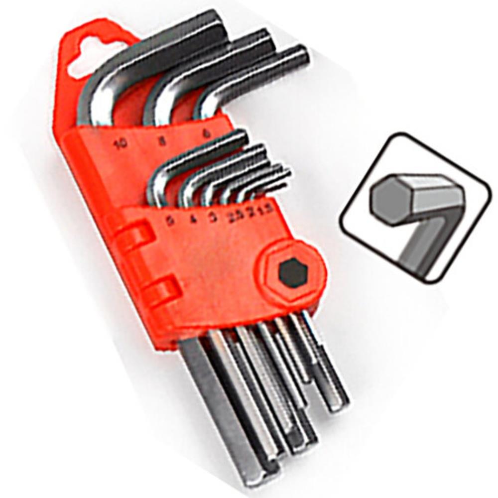 Dargan 9 Piece Allen Key Set Torc T10-T50 |EEC Homevalue | Balbrigggan ...