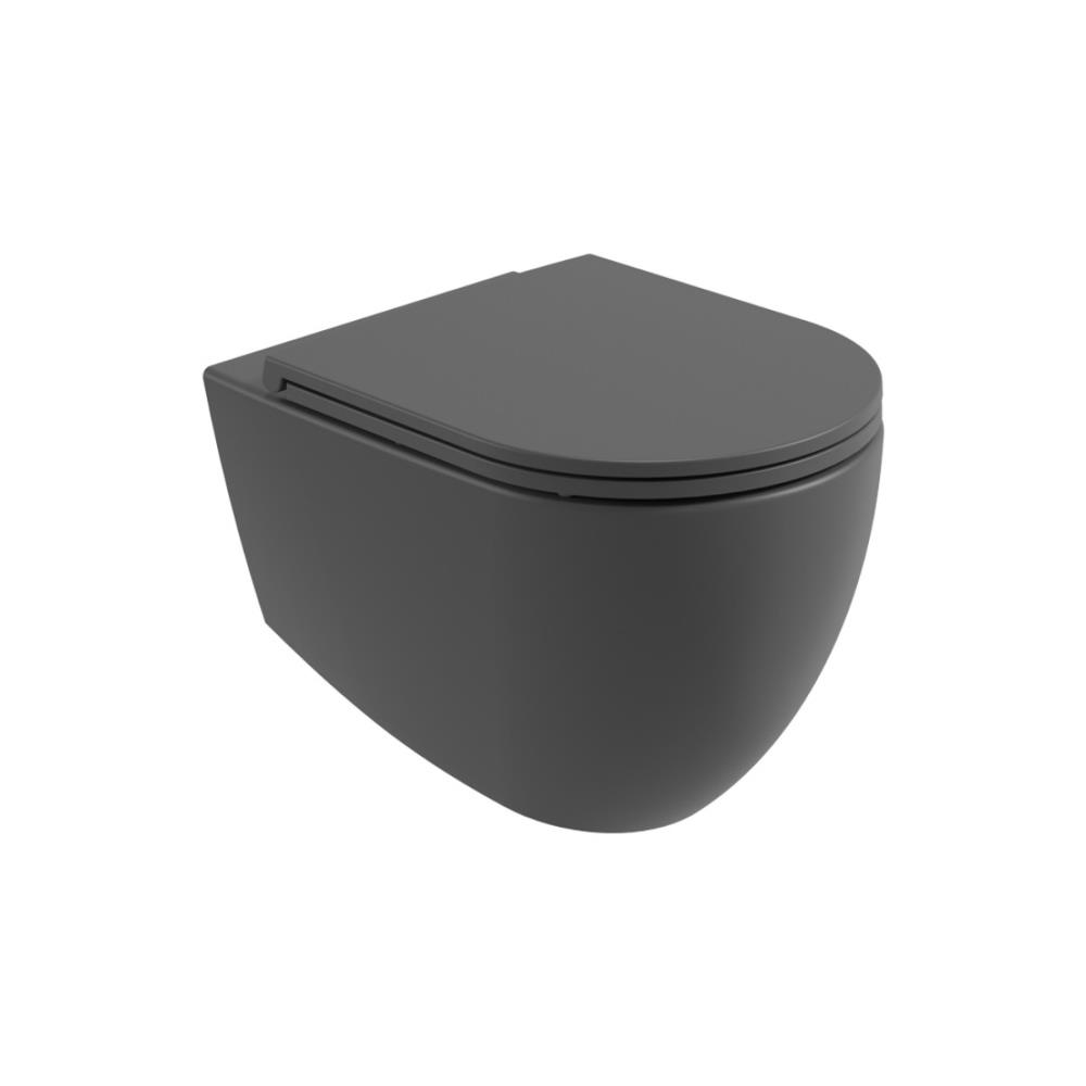 Sonas Avanti Wall Hung Rimless Wc With Slim Soft Close Quick Release ...