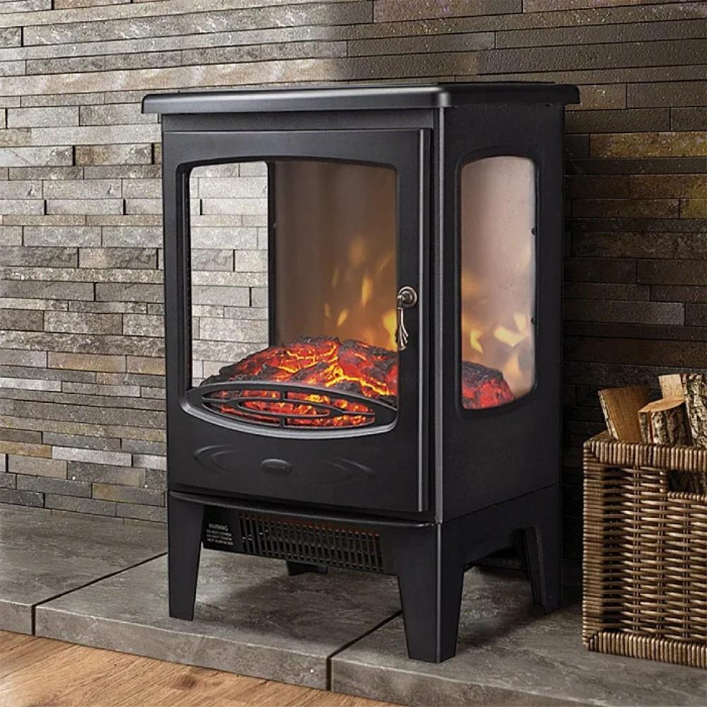 Classic 3D Electric Imitation fire Stove 1800W |EEC Homevalue ...