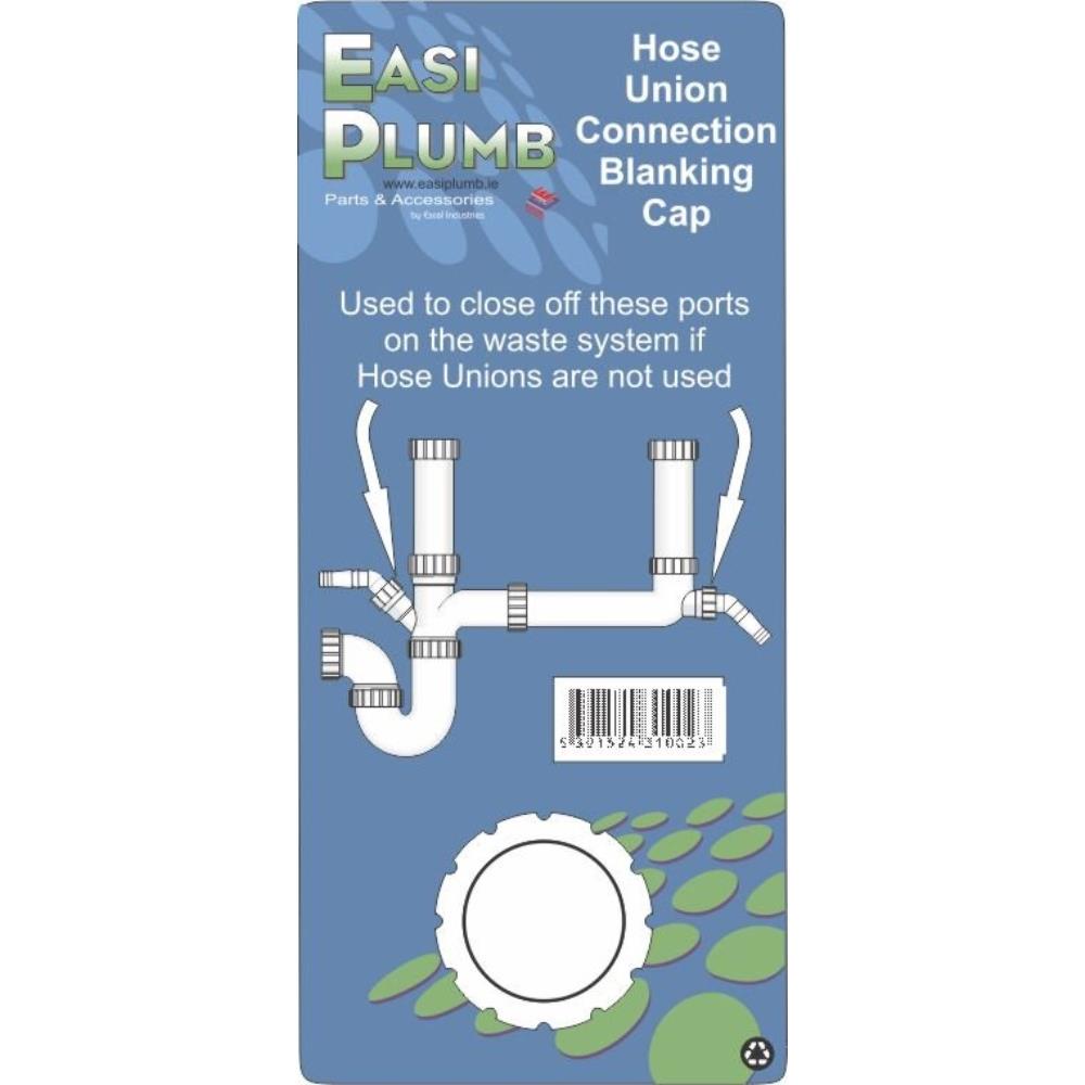 Easi Plumb Hose Union Connection Blanking Cap |EEC Homevalue ...