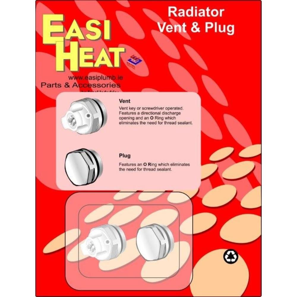 Easi Plumb Radiator Vent and Plug Kit |EEC Homevalue | Balbrigggan | Co ...