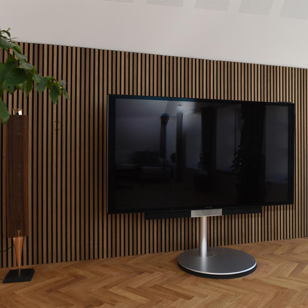 Fibrotech Oiled Oak Acoustic Panel 2.4m x 605mm |EEC Homevalue ...