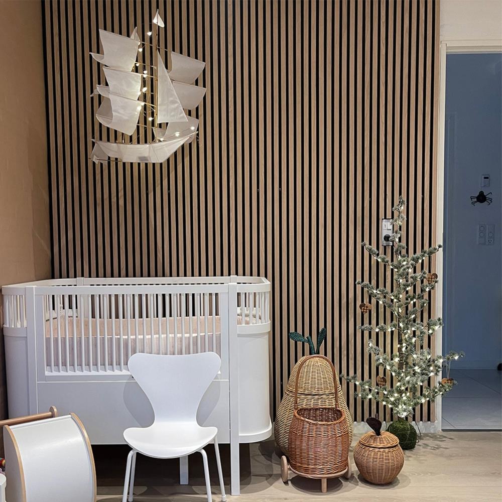 Fibrotech Light Oak Acoustic Panel 2.4m x 605mm |EEC Homevalue ...