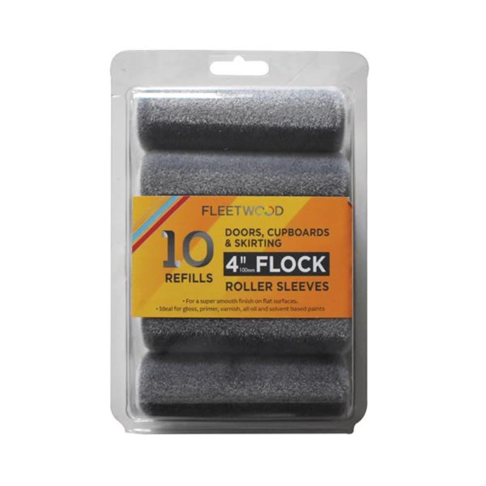 Fleetwood PENGUIN Flock Foam 4" Rolling Sleeve 10pk |EEC Homevalue ...