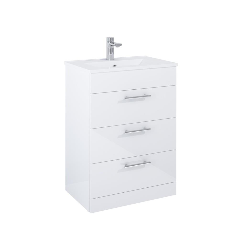 Belmont Square Floor Standing 3 Drawer Vanity Unit - 60Cm |EEC ...
