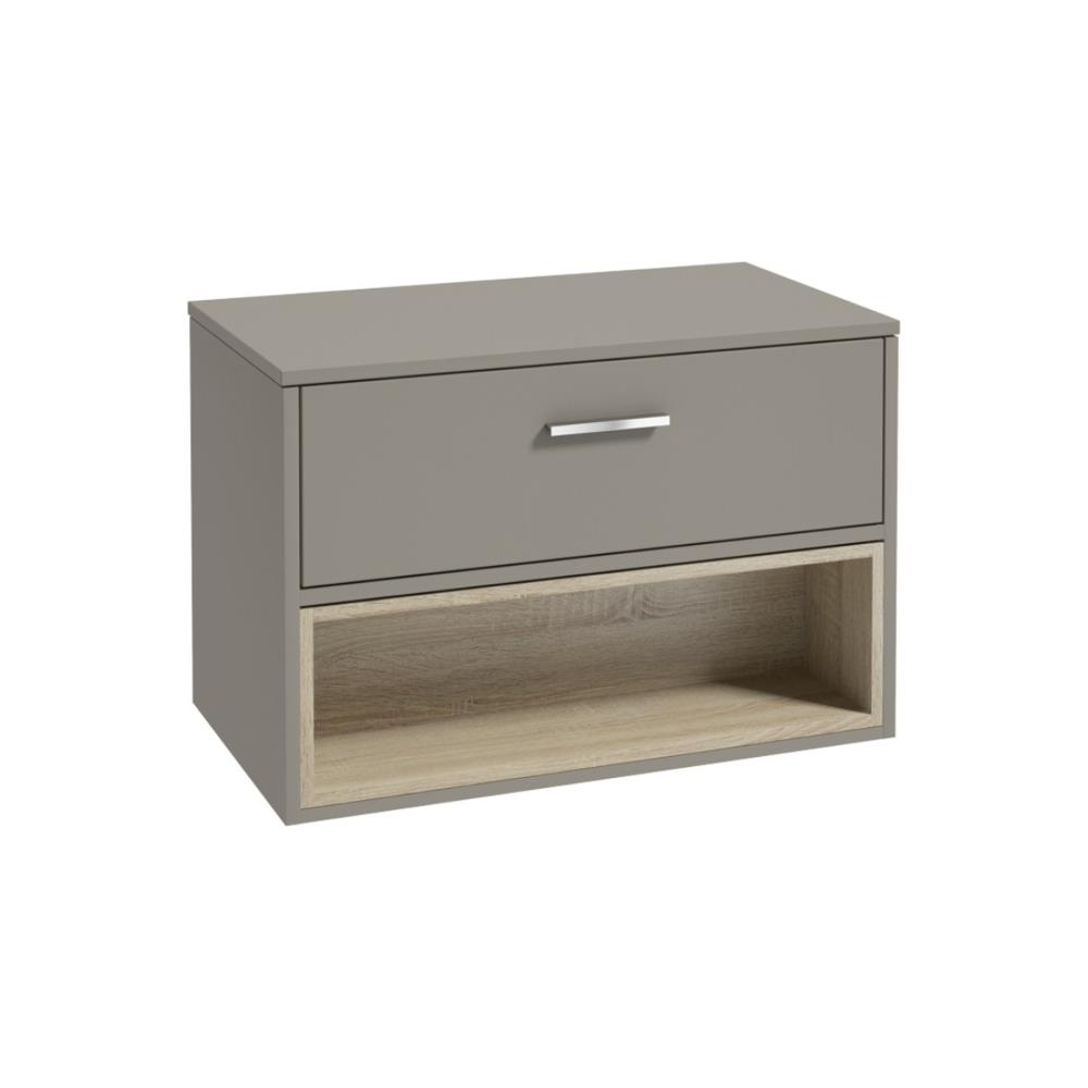 Sonas Malmo 80Cm Countertop Basin Khaki Matt |EEC Homevalue ...