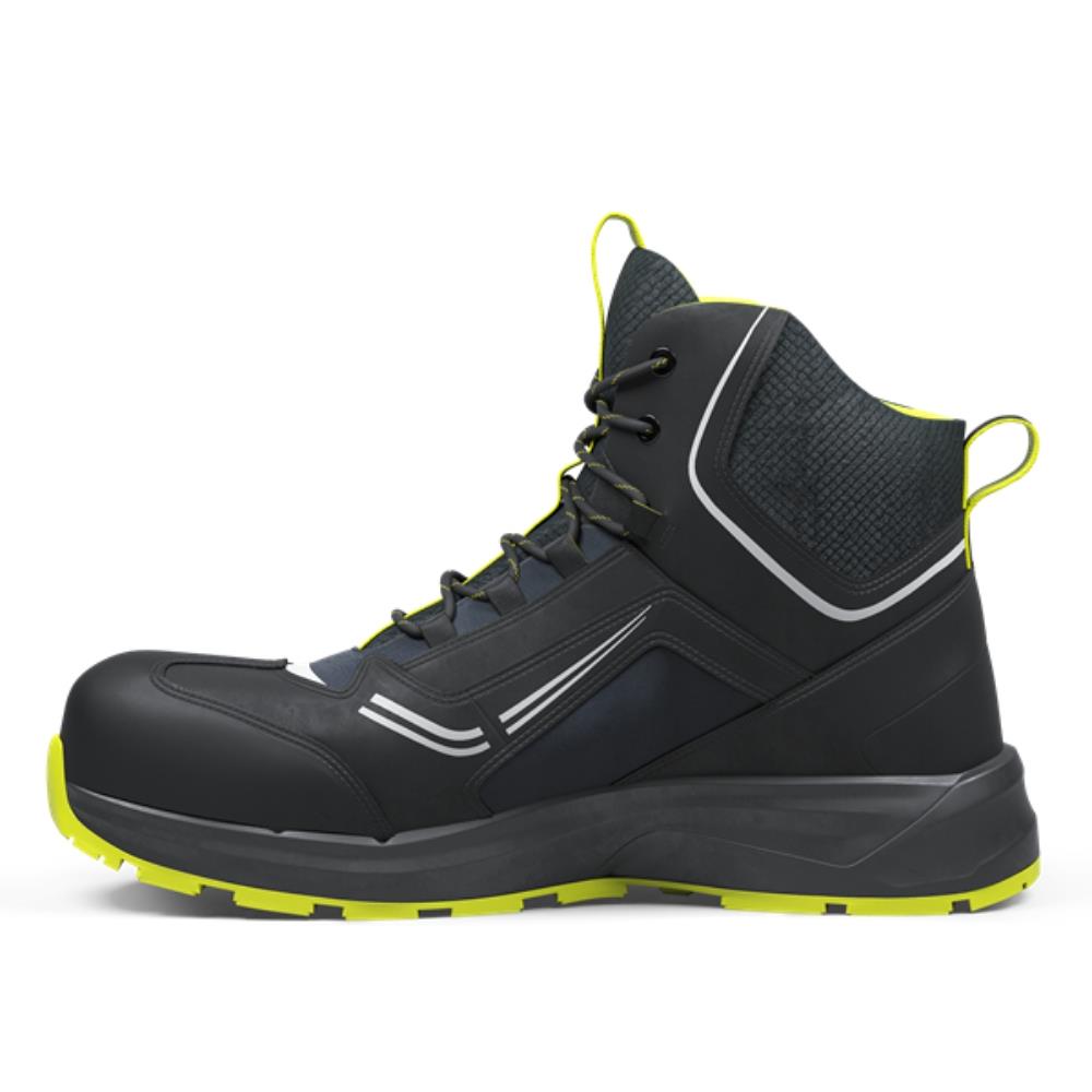 Snickers Adapt Mid Safety Boot Lightweight Sporty Yellow Black |EEC ...