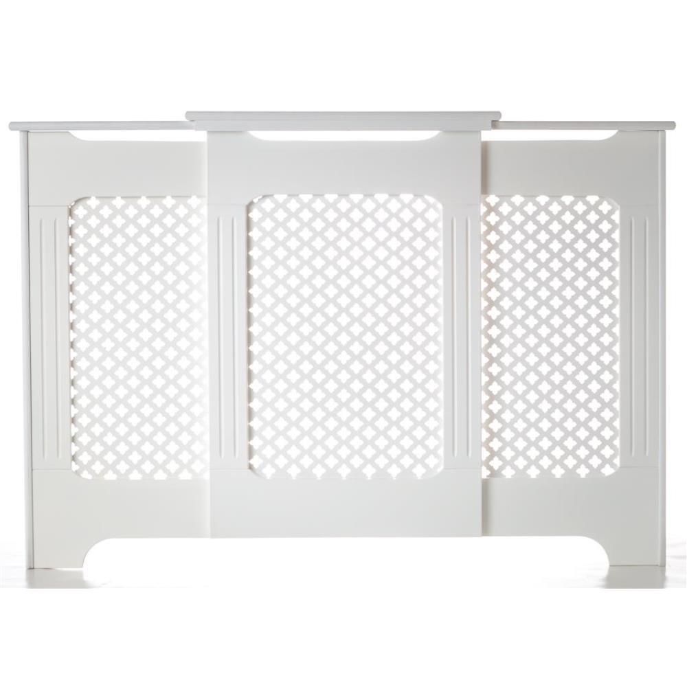 Tema Classic Adjustable White Radiator Cover |EEC Homevalue ...