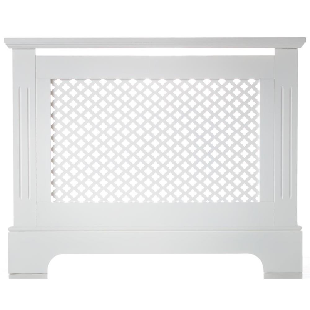 Tema Georgian White Radiator Cover Small |EEC Homevalue | Balbrigggan ...
