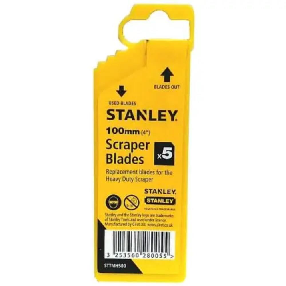 Stanley Heavy Duty Scraping Blades 100mm 5pk |EEC Homevalue ...