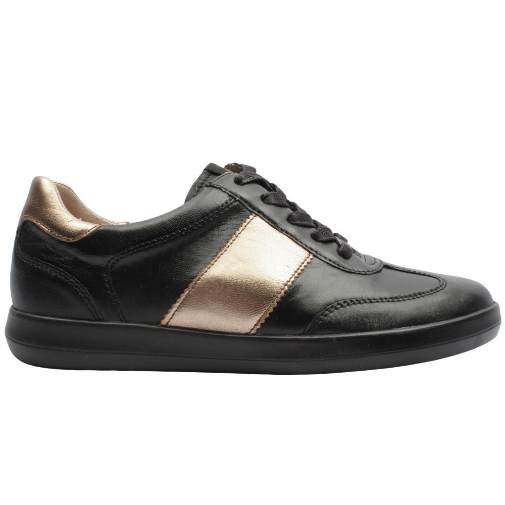 CAPRICE 23705 SHOE - BLACK GOLD | ShoeShop.ie | Cordners Shoes | Irish ...