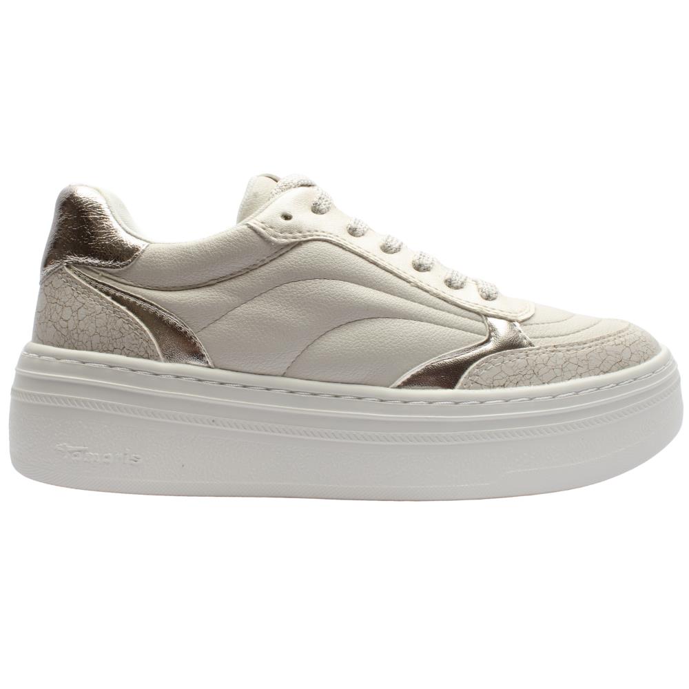 TAMARIS 23756 SHOE - WHITE SILVER | ShoeShop.ie | Cordners Shoes ...
