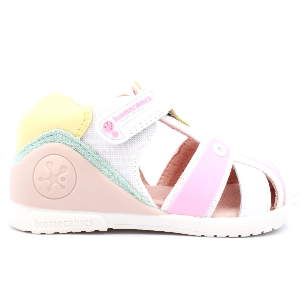 BIOMECANICS 242154 SANDAL - WHITE PINK | ShoeShop.ie | Cordners Shoes ...