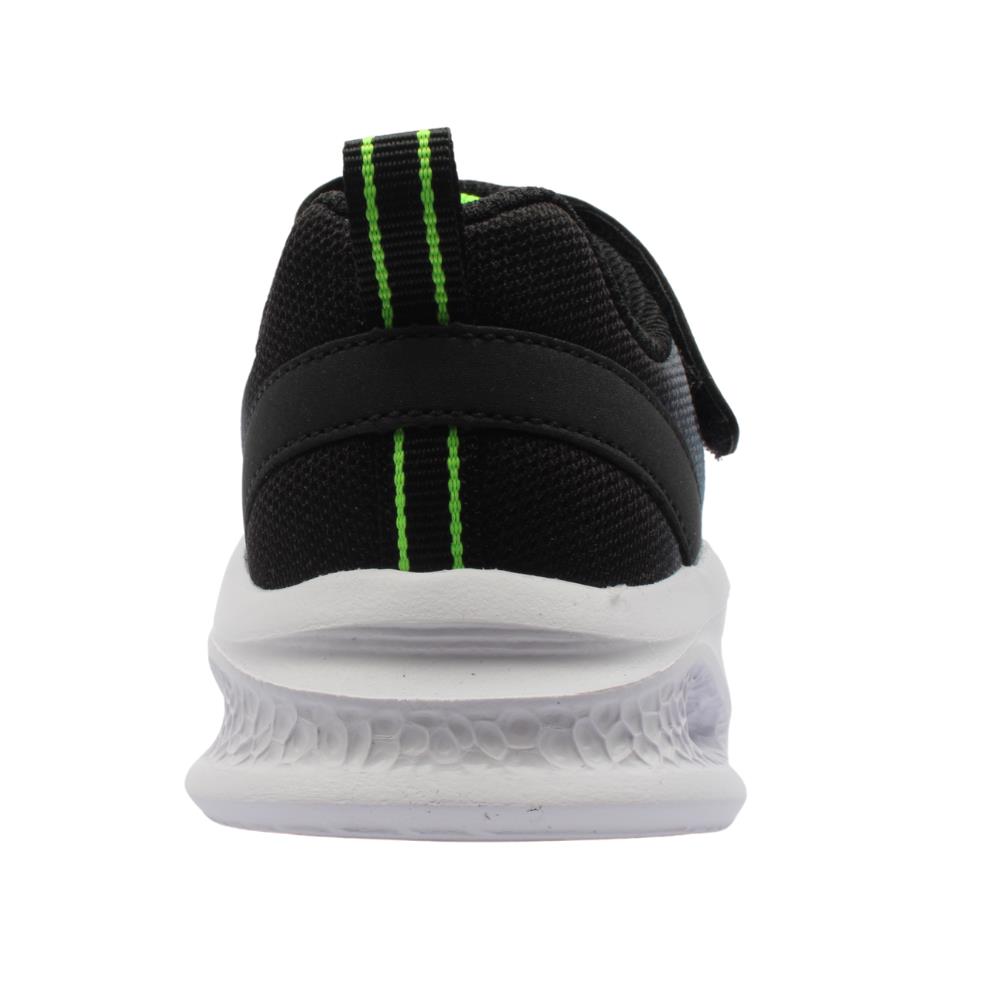 SKECHERS 401495N METEOR TRAINER - BLACK BLUE | ShoeShop.ie | Cordners ...