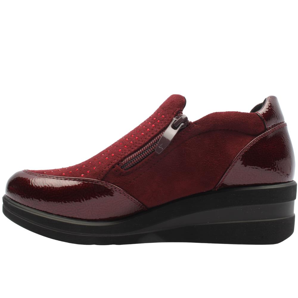 REDZ 6G242 U387 SHOE - BURGUNDY | ShoeShop.ie | Cordners Shoes | Irish ...