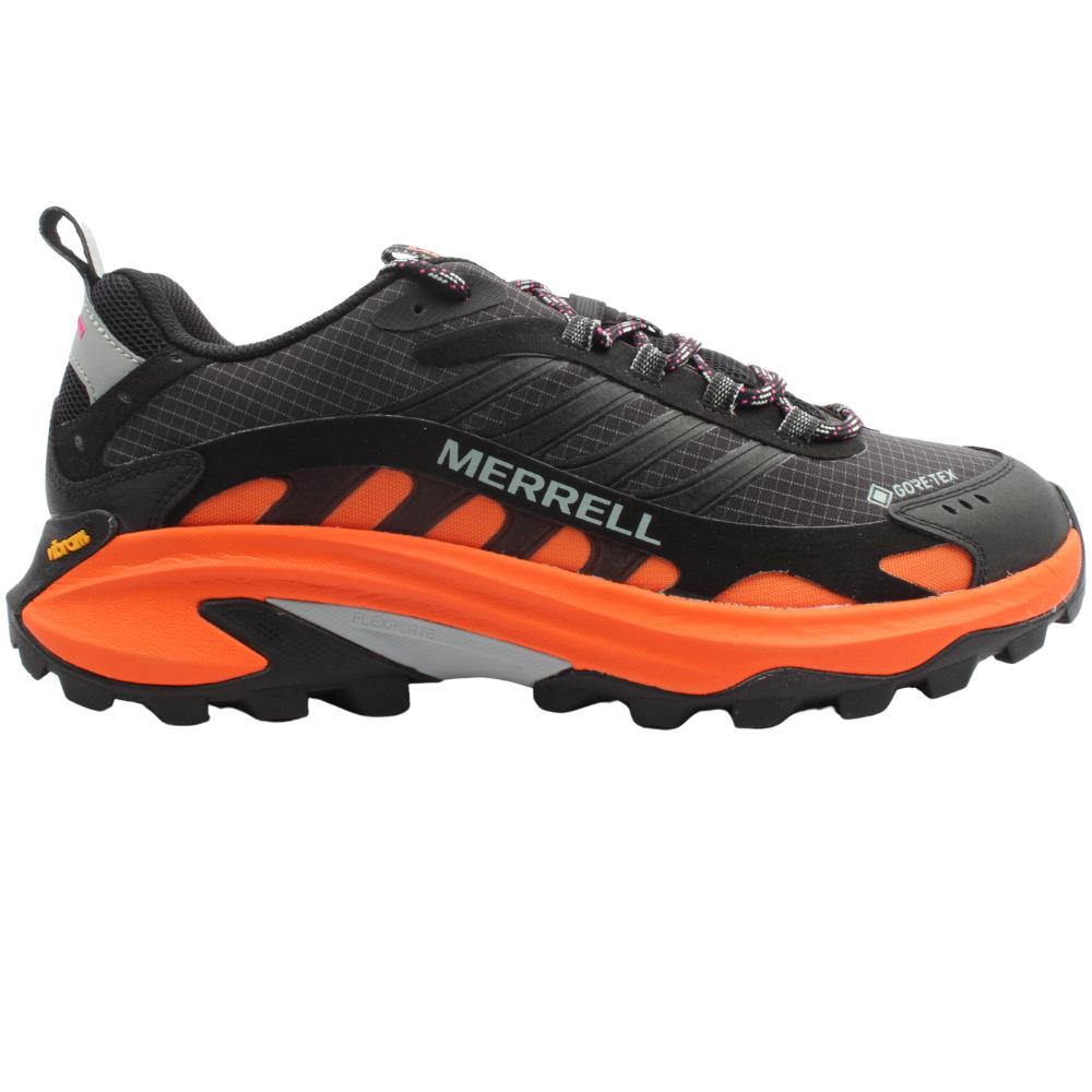 MERRELL J038393 MOAB SHOE - BLACK ORANGE | ShoeShop.ie | Cordners Shoes ...