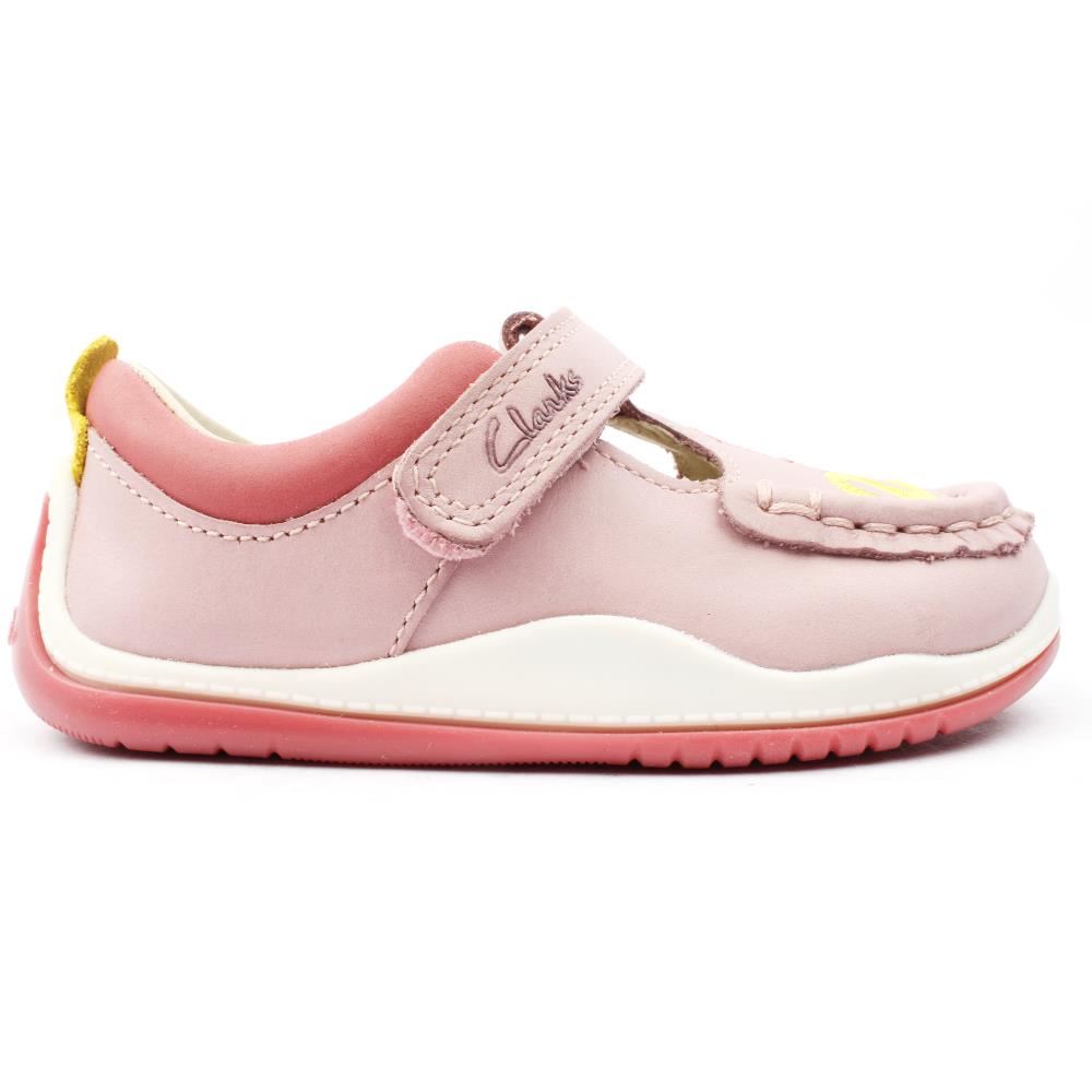 CLARKS NOODLESHINE T SHOE - DUSKY PINK E | ShoeShop.ie | Cordners Shoes ...