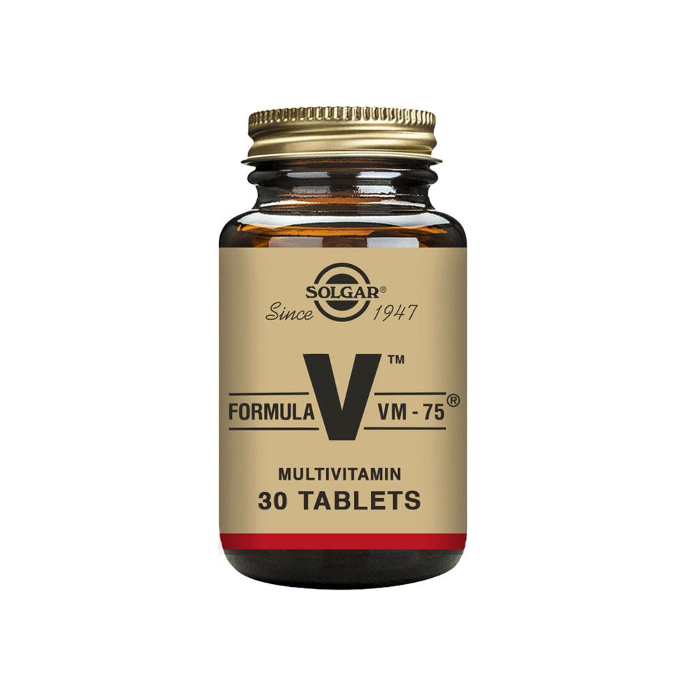 SOLGAR FORMULA VM-75 MULTIVITAMIN 30 TABLETS | Ronaghans Pharmacy ...