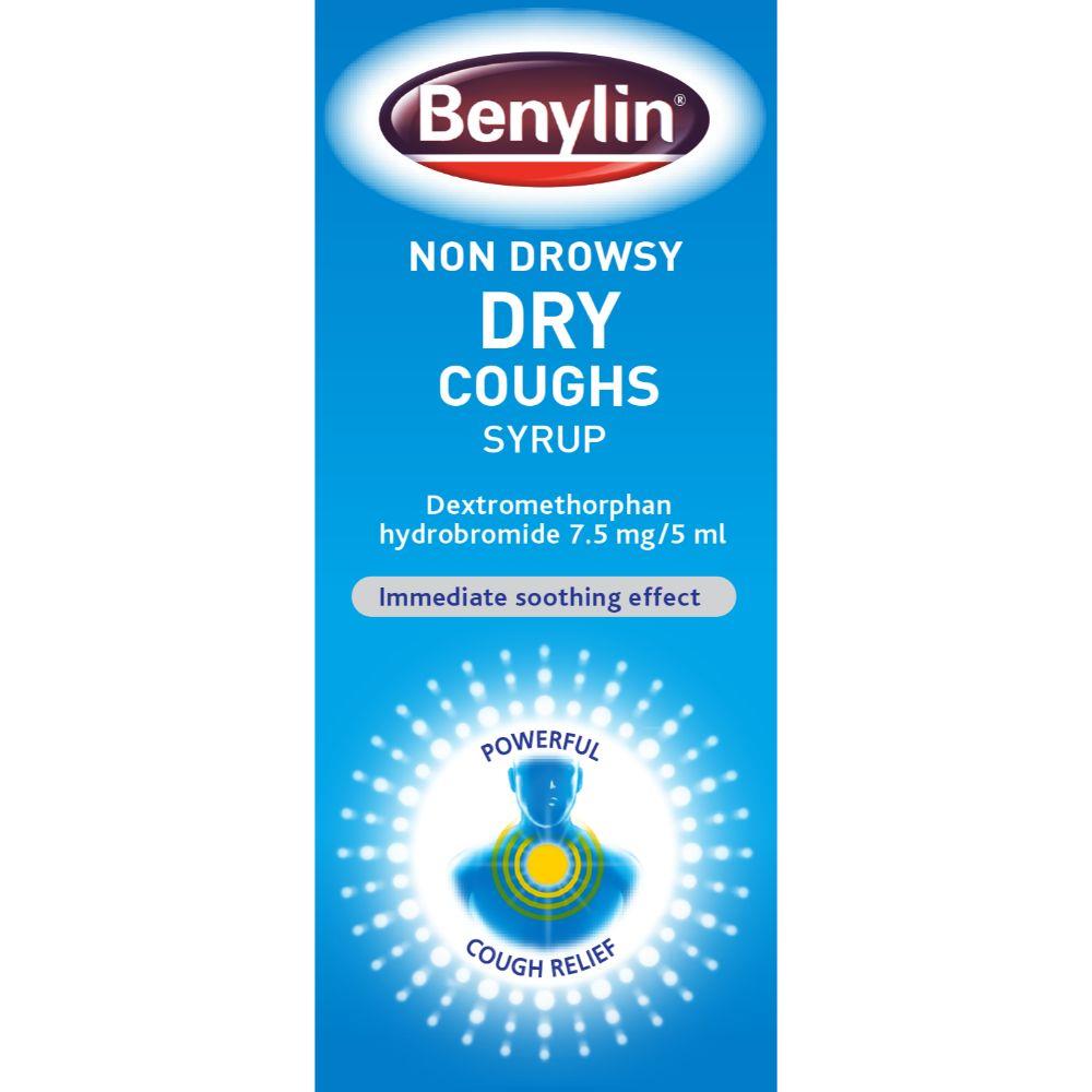 BENYLIN NON DROWSY DRY COUGHS SYRUP 125ML | Ronaghans Pharmacy ...