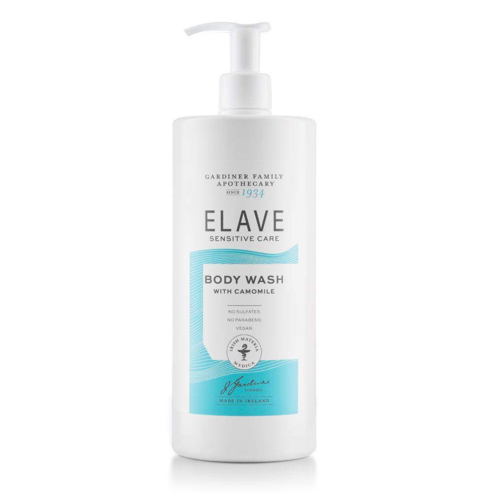Elave Sensitive Body Wash 1 Litre Pump - Gentle on Skin