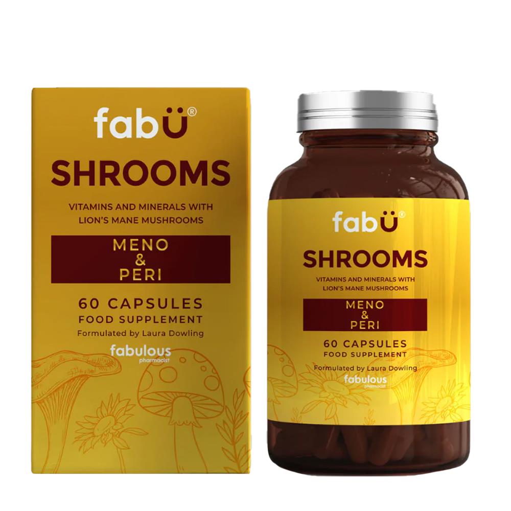fabÜ SHROOMS MENO & PERI: Menopause Support Supplement