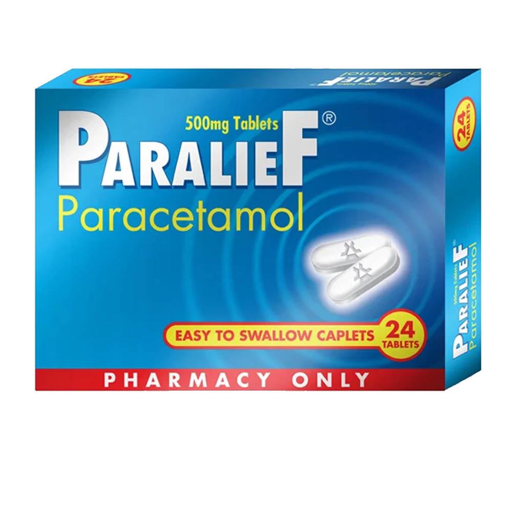 PARALIEF 500MG PARACETAMOL 24 TABLETS | Ronaghans Pharmacy | Monaghan ...