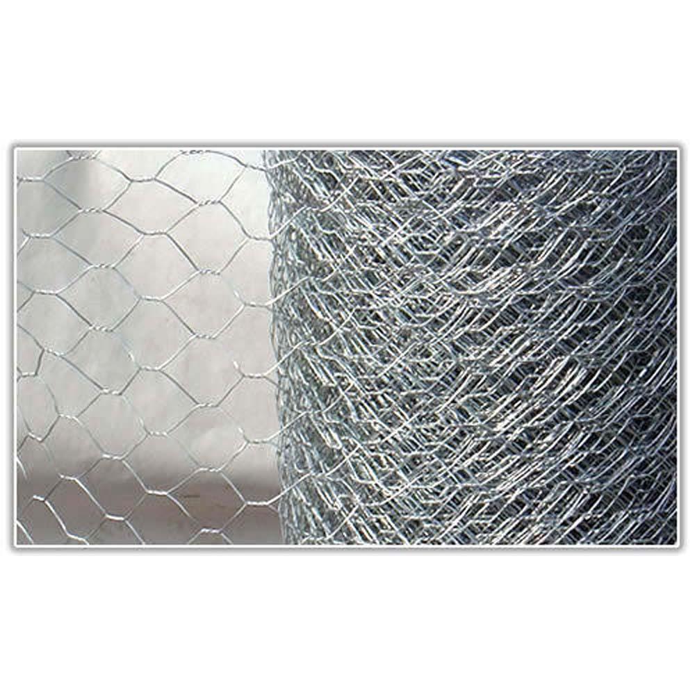 Gardenworx 50mm Galvanised Hexagonal Wire Mesh 50m x 1200mm Roll ...