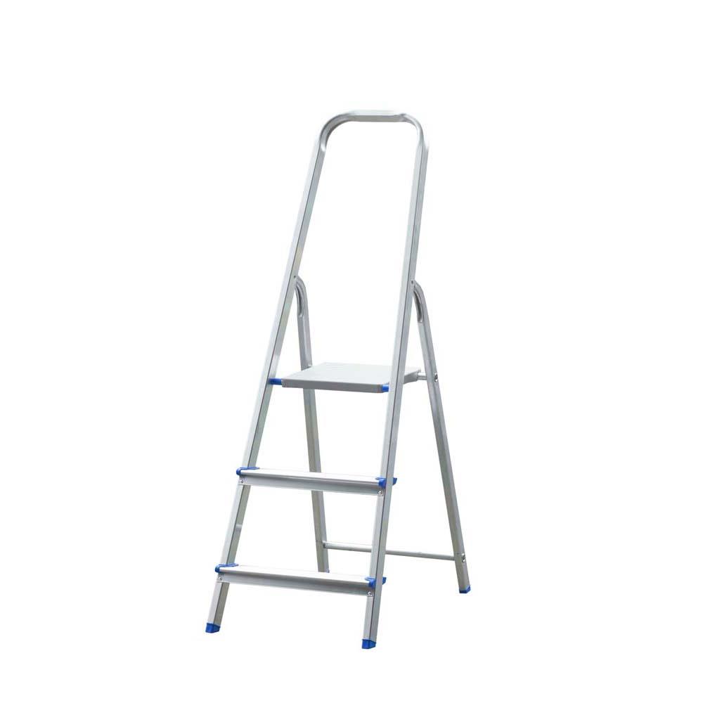Buildworx Aluminium Folding 3 Step Ladder Homevalue DIY & Builders ...