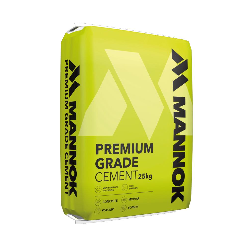 Mannok Premium Grade Plastic-Bagged Cement 25KG Homevalue DIY ...