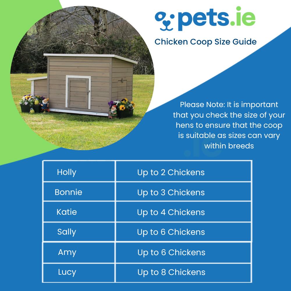 The Lucy Chicken Coop - 8 Chickens | Pets.ie | Ireland