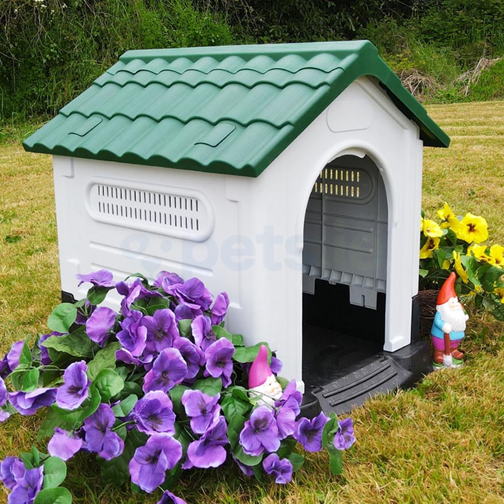 Cottage Dog Kennel - Plastic - Small | Pets.ie | Ireland