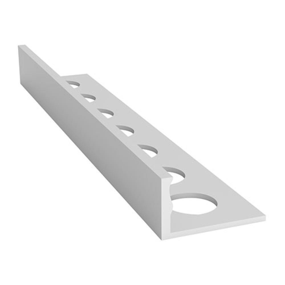 Arc Matt Silver Square Tile Trim 10mm | Nioclas O Conchubhair Homevalue ...