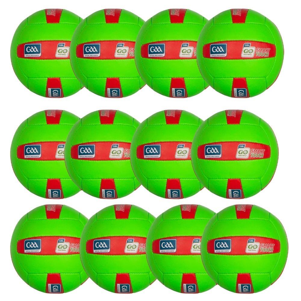 O'Neills Smart Touch Football | (Age U10-U12) | Pack of 12 - GREEN ...