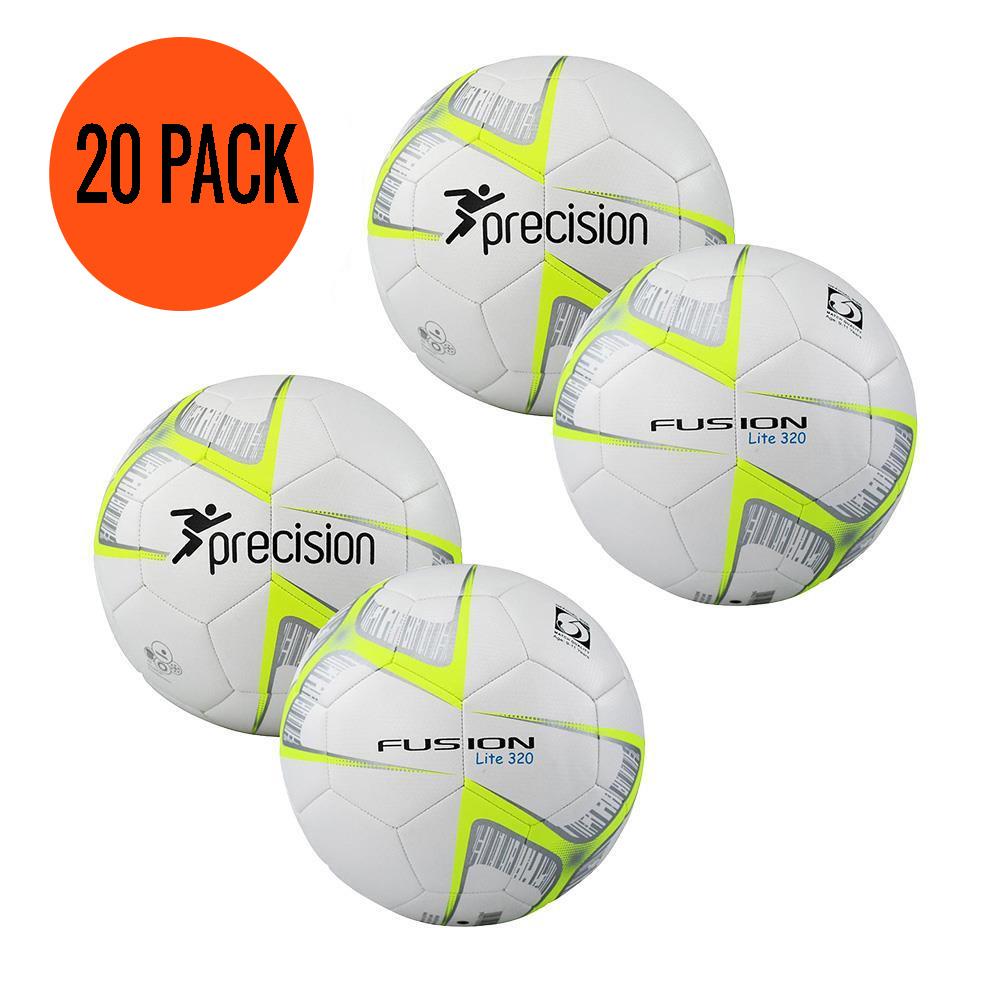 Precision Fusion Lite Football | (Ages U9-U11) | 320G | Pack of 20 ...