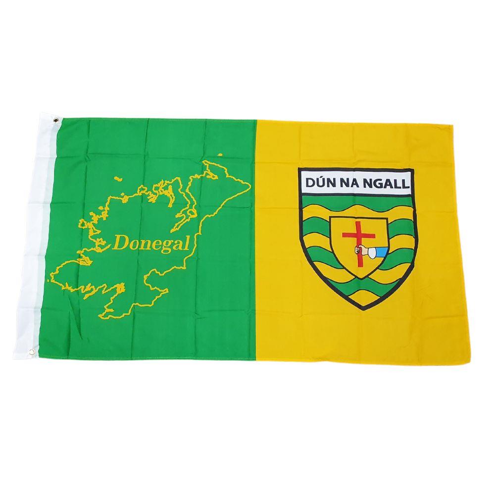Team Car Flag Donegal GAA Large Flag | 5x3 - GREEN | Michael Murphy ...