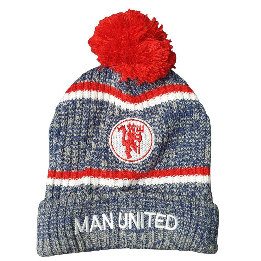 Manchester United Bobblehat - Navy | Michael Murphy Sports | Donegal ...