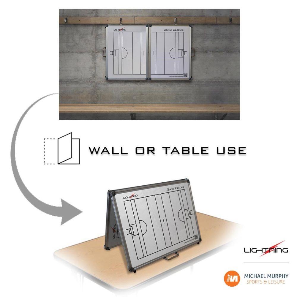 Lightning GAA Foldable Tactics Board | 60X90CM - WHITE | Michael Murphy ...