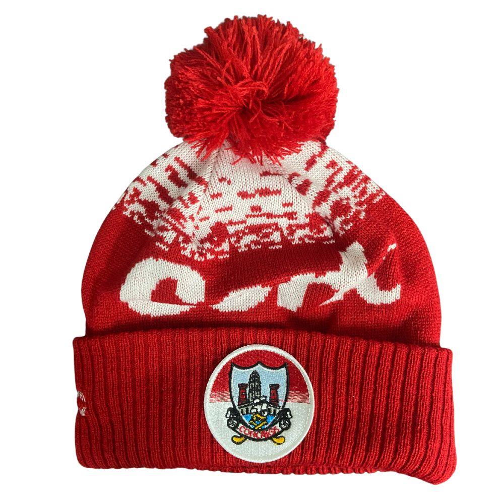 Official GAA Merchandise Cork GAA Bobble Hat - Red | Michael Murphy ...