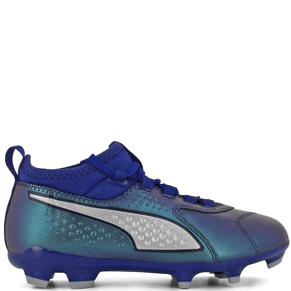 PUMA Kids One 3 Football Boots | FG - BLUE | Michael Murphy Sports ...