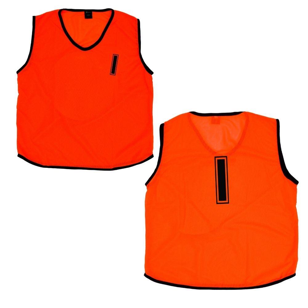 Precision Numbered Training Bib Set (1-15 ) | Orange | 15 Pack ...