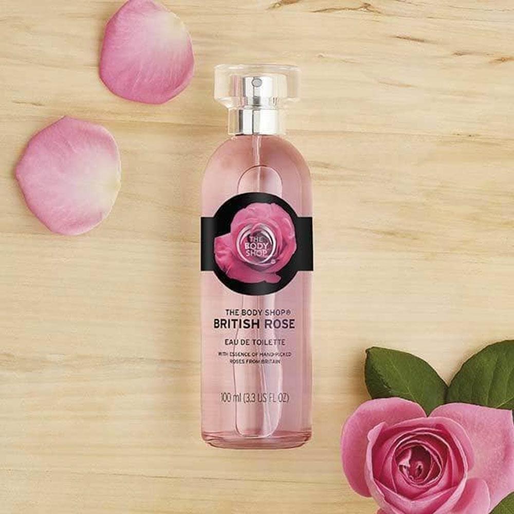 The Body Shop British Rose Eau De Toilette 100ml