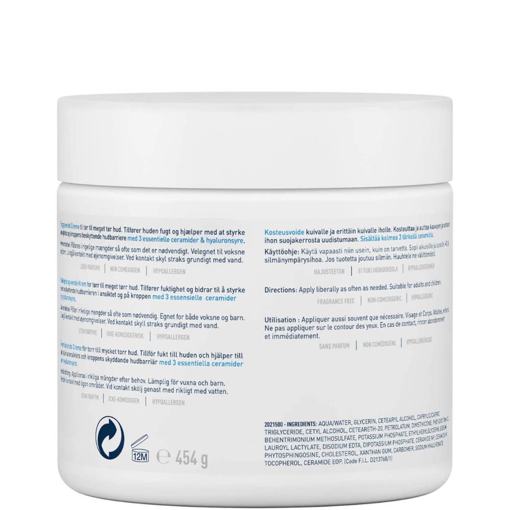 CeraVe Moisturising Cream jar 454g