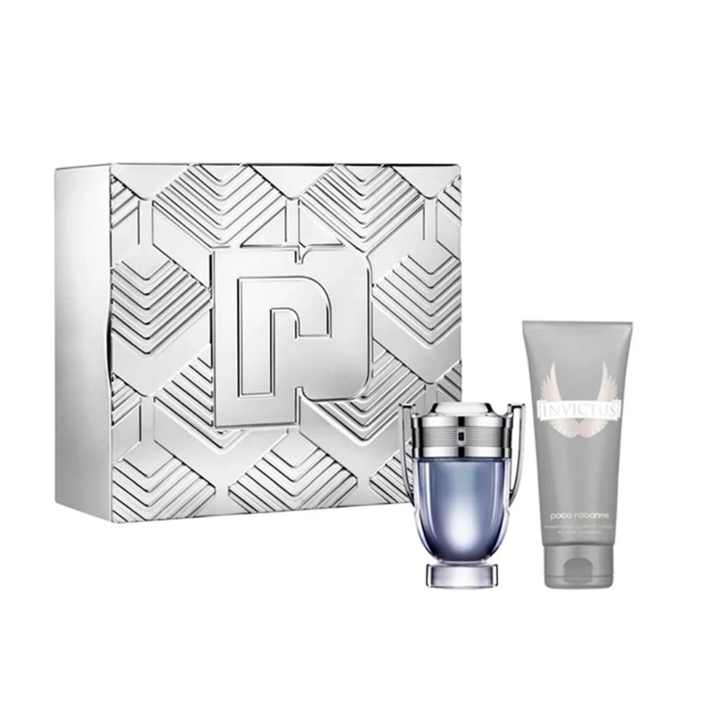PACO RABANNE PACO RABANNE INVICTUS 100ML EDT + ALL OVER SHAMPOO GIFTSET ...