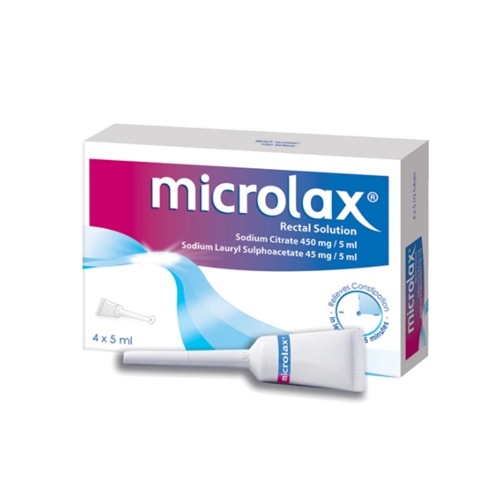 MICROLAX MICROLAX ENEMA 5ML 4 PACK | Johnstons Pharmacy | Longford ...