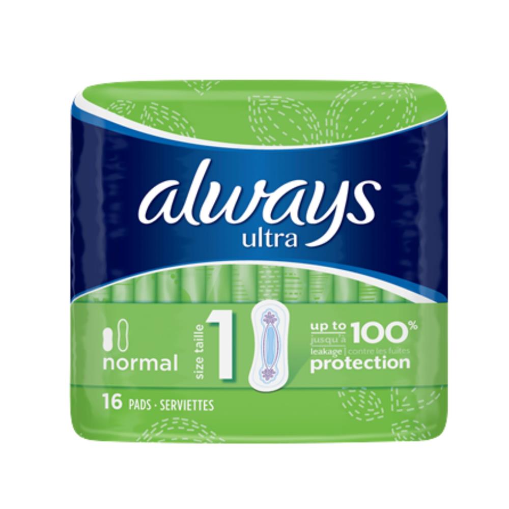 ALWAYS ALWAYS ULTRA NORMAL PADS 16S | Johnstons Pharmacy | Longford ...
