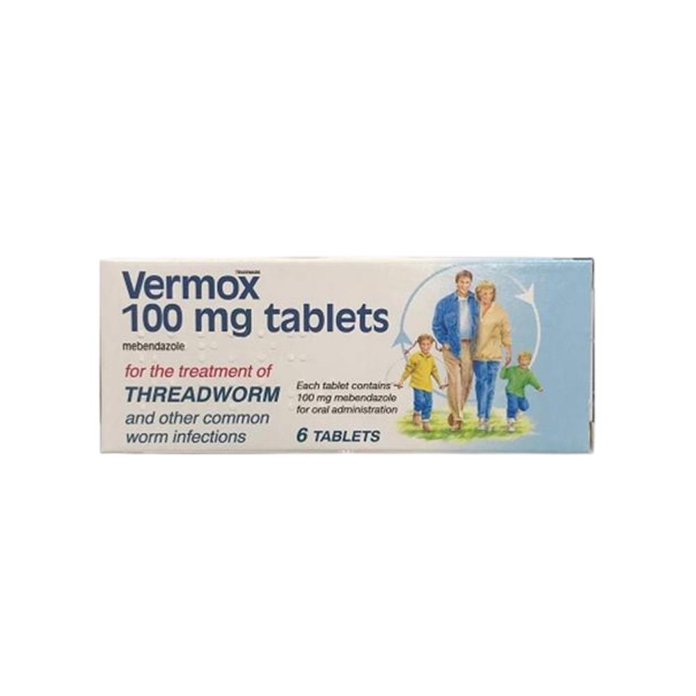 VERMOX VERMOX TABLETS 6S | Johnstons Pharmacy | Longford | Roscommon ...