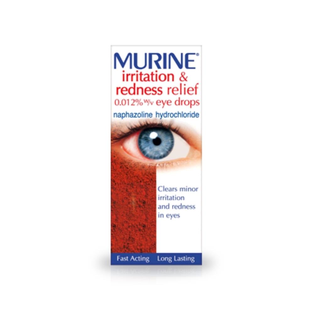 MURINE MURINE IRRITATION & REDNESS RELIEF 0.012% EYE DROPS | Johnstons ...