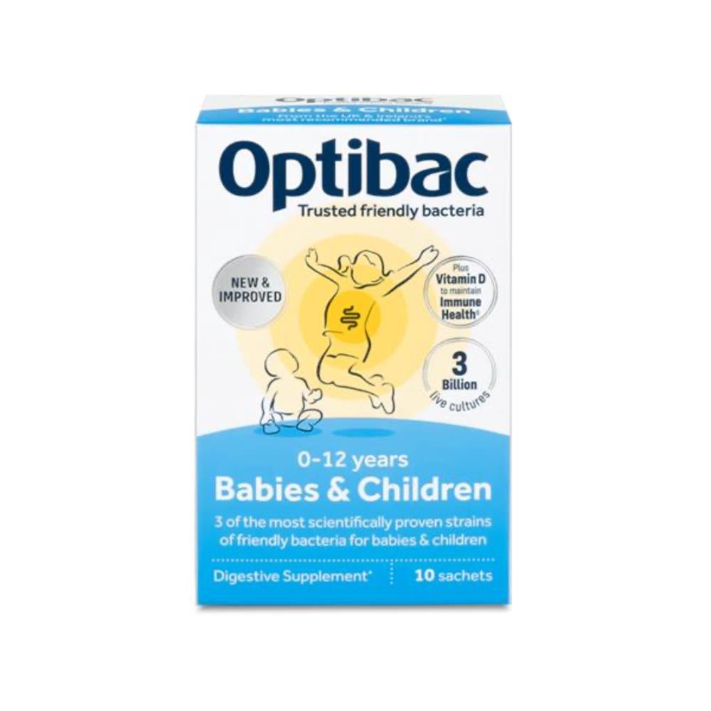 OPTIBAC OPTIBAC PROBIOTICS FOR BABIES & CHILDREN 10 SACHETS | Johnstons ...